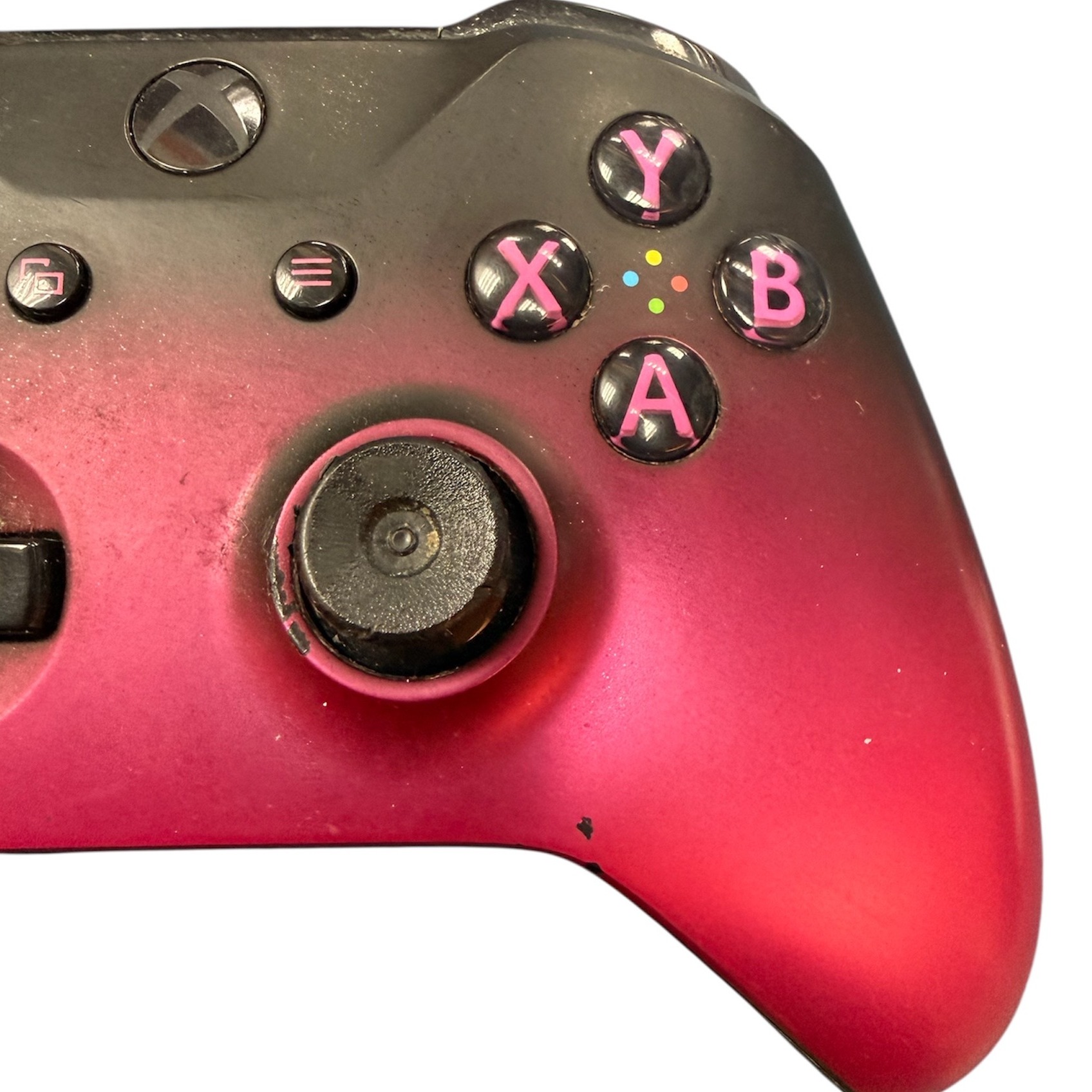 Pre-owned Official Xbox One Ocean Shadow Blue Controller, C - Own4Less